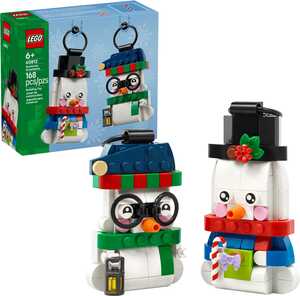 LEGO® Snowman Ornaments - MyBricks.net