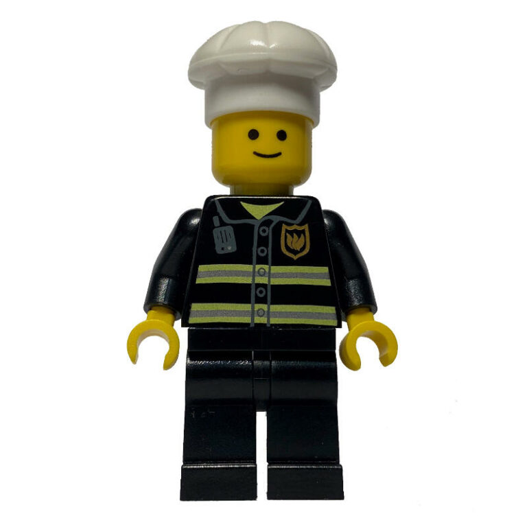 Fireman with Chef's Hat - MyBricks.net