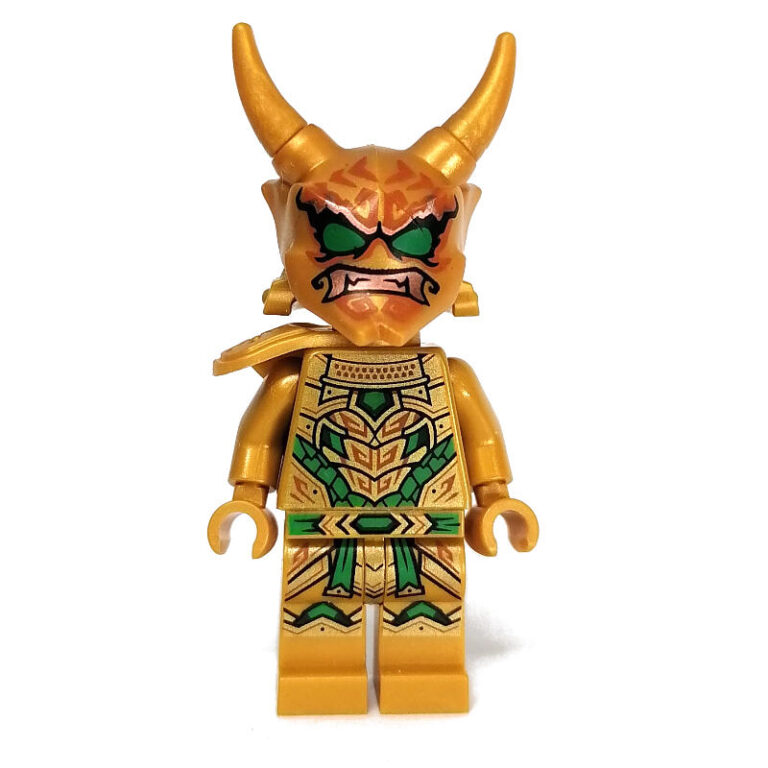 Lloyd - Golden Oni with Mask - MyBricks.net